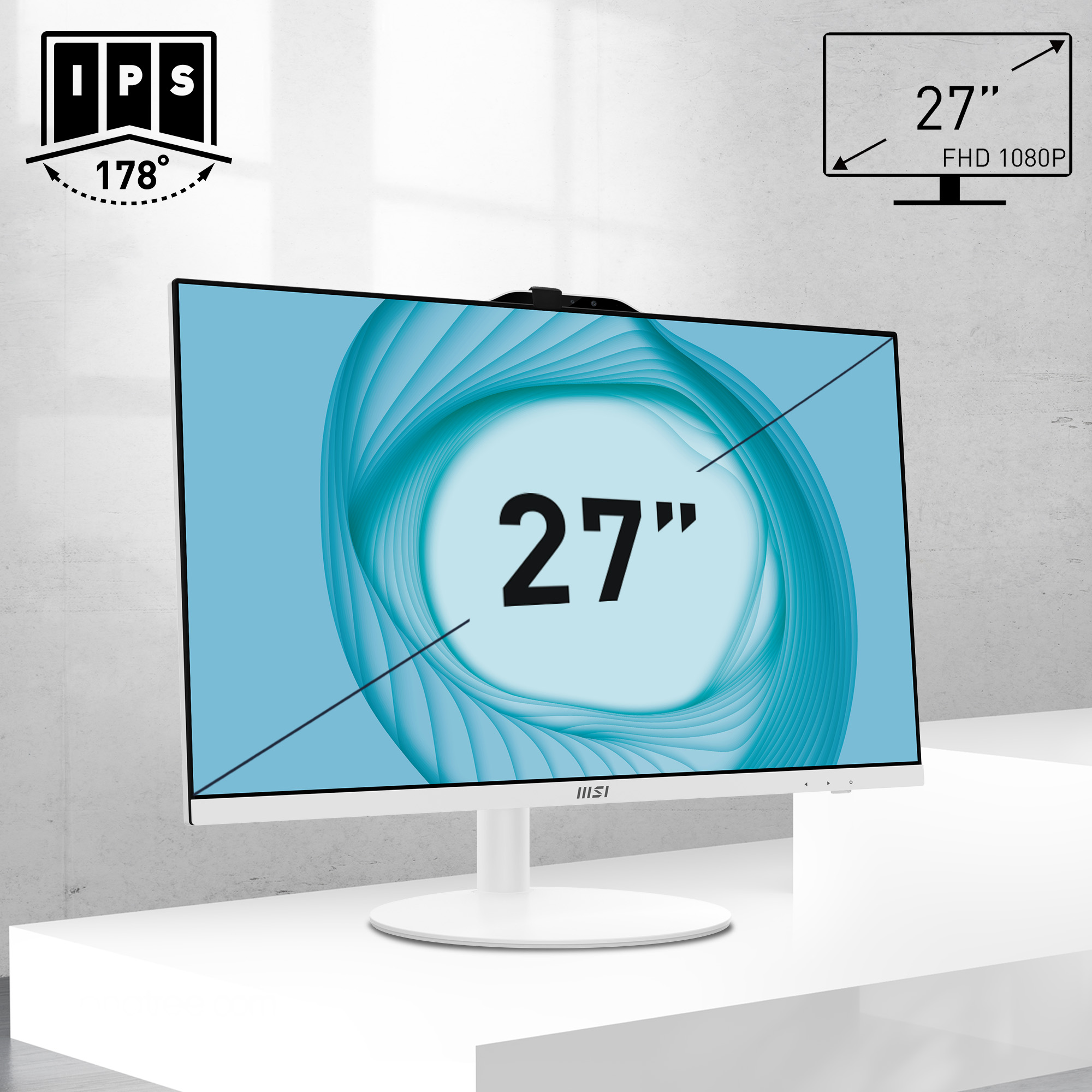 MSI All-in-One Computer PRO AP272 12M-032US Intel Core i5-12400 8GB ...